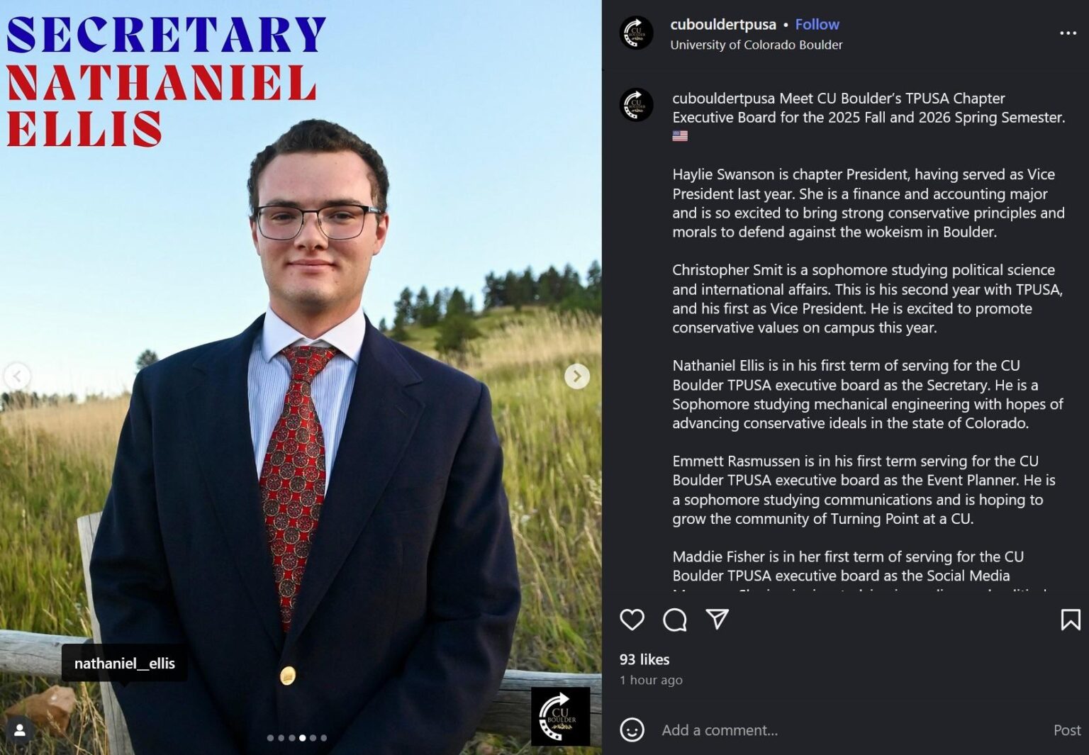 Nathaniel Ellis: Patriot Front Member at CU Boulder – Front Range ...